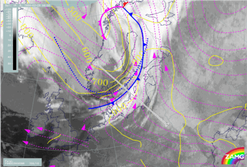 COLD FRONT - Meteorological Physical Background