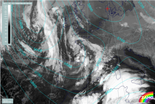 UPPER LEVEL LOW - Cloud Structure In Satellite Images