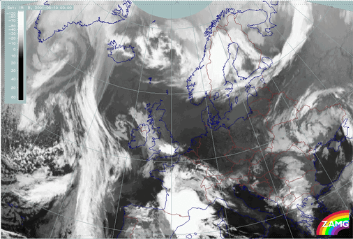 UPPER LEVEL LOW - Cloud Structure In Satellite Images